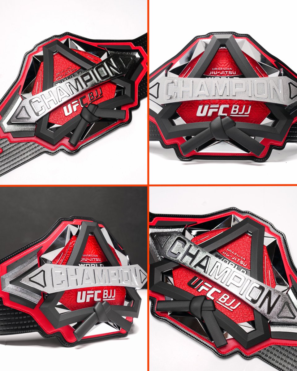 UFC Unveils New BJJ Championship Belt Ahead of 25 June Debut | DeepNewz UFC