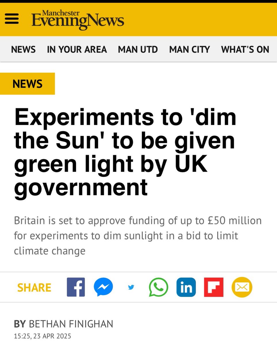 UK Allocates £50 Million for Aria's Solar Geoengineering Experiments to ...