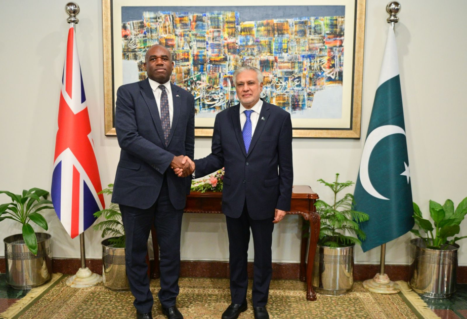UK Foreign Secretary David Lammy Visits Pakistan, Meets Ishaq Dar and ...