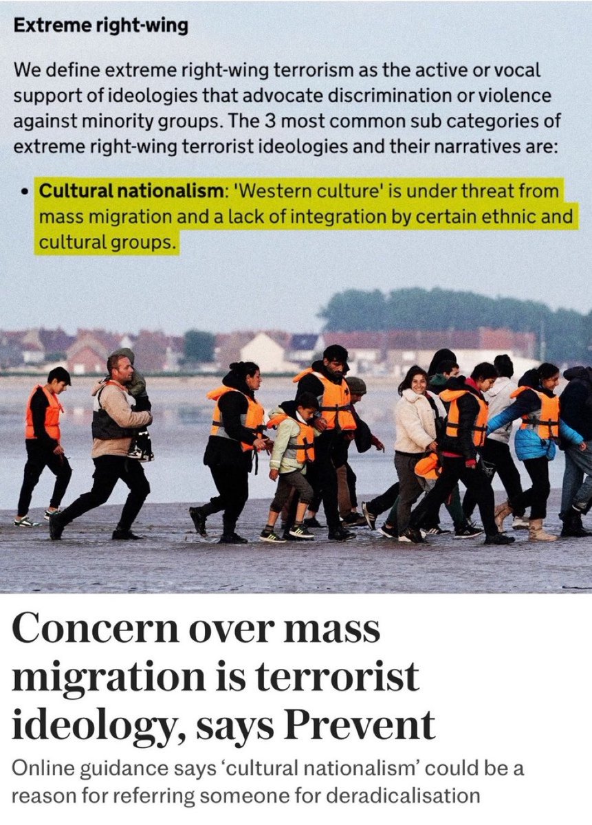 UK Prevent Labels Cultural Nationalism, Mass Migration Concerns as ...