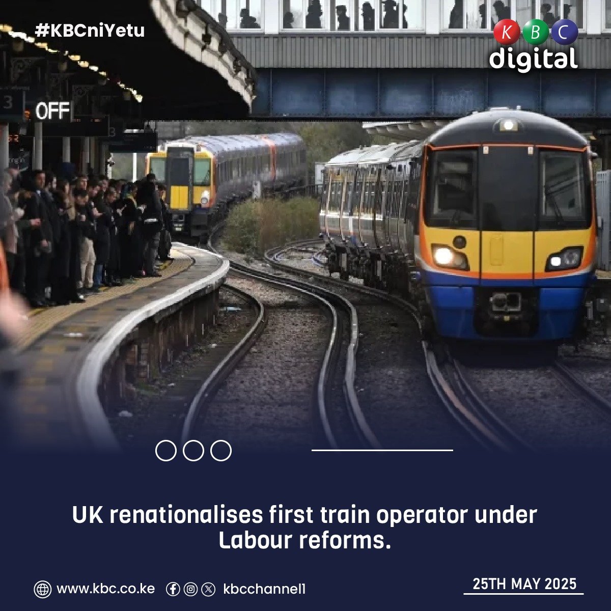 UK Renationalises South Western Railway on 25 May; C2C to Follow in ...
