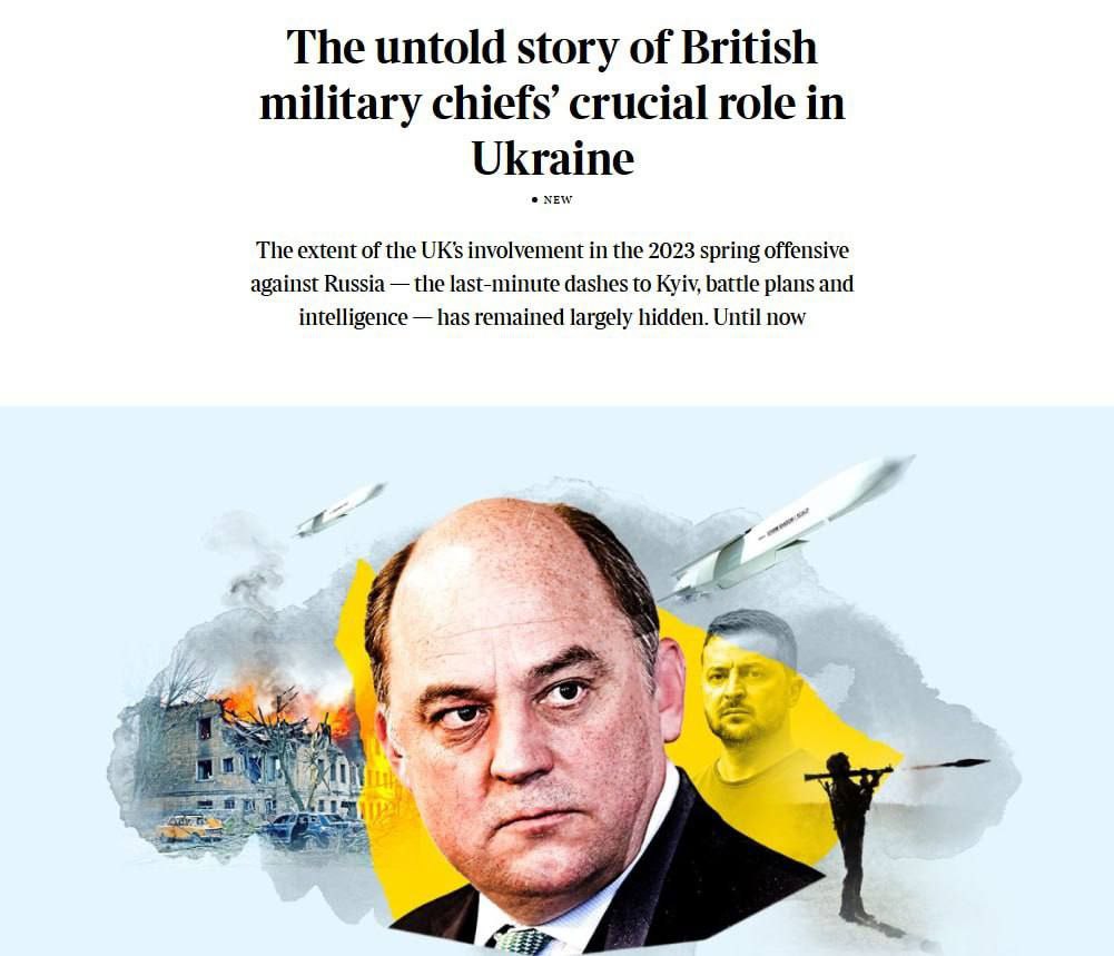 UK's Secret Military Involvement in Ukraine Conflict Revealed by The Times Amid NATO Meetings ...