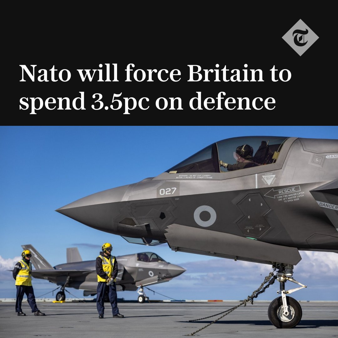 UK to Commit to 3.5% Defence Spending by 2035 at NATO Summit, Total 5% ...