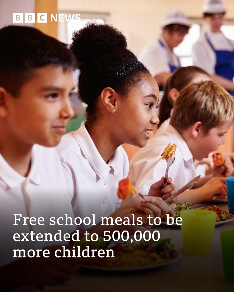 UK to Extend Free School Meals to 500,000 More Children on Universal ...