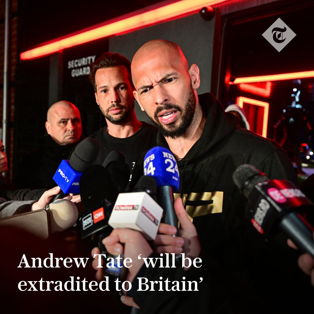 UK to Extradite Andrew and Tristan Tate After Romanian Court Approves ...