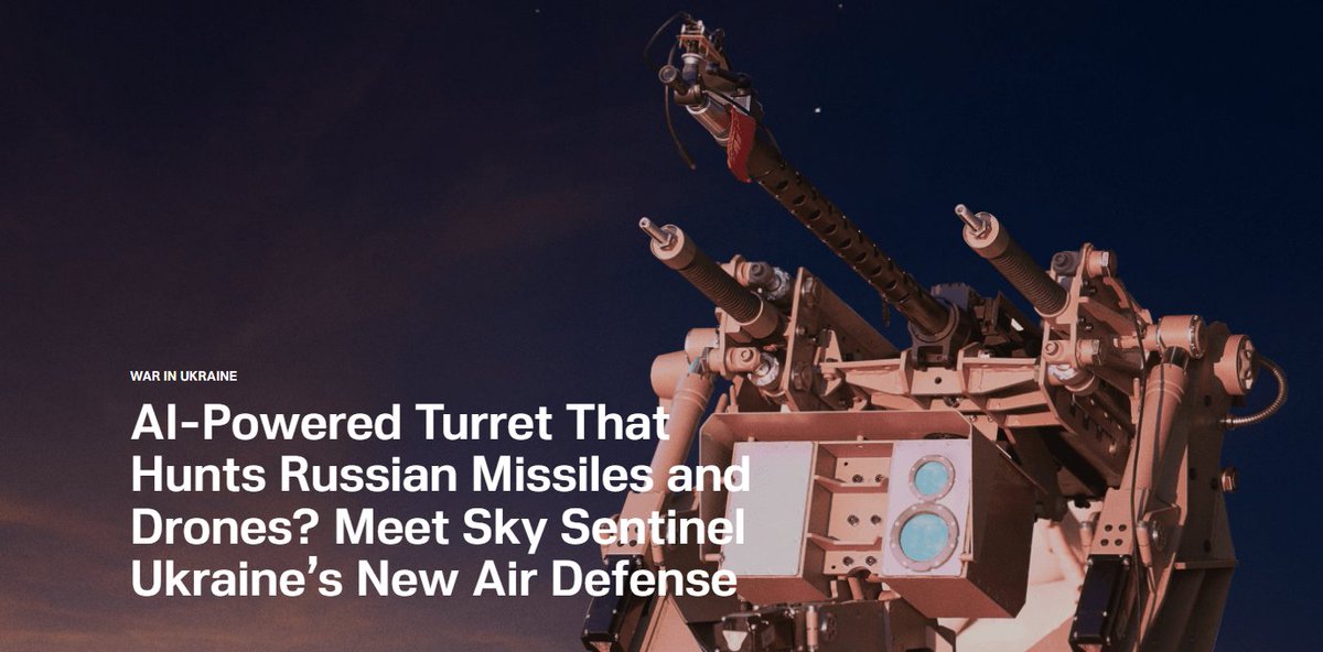 Ukraine Unveils $150,000 AI Sky Sentinel Turrets, Codifies Anti-Drone ...