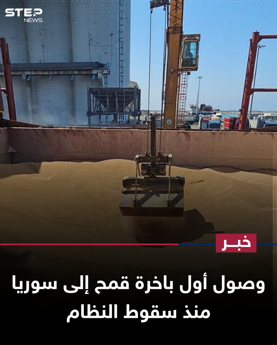 Ukrainian Vessel Delivers 28,000 Tons of Wheat to Syria’s Tartus Port ...