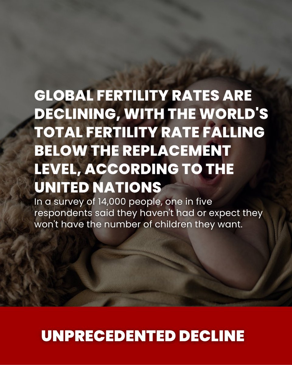 UN Reports Unprecedented Global Fertility Decline Linked to Economic ...