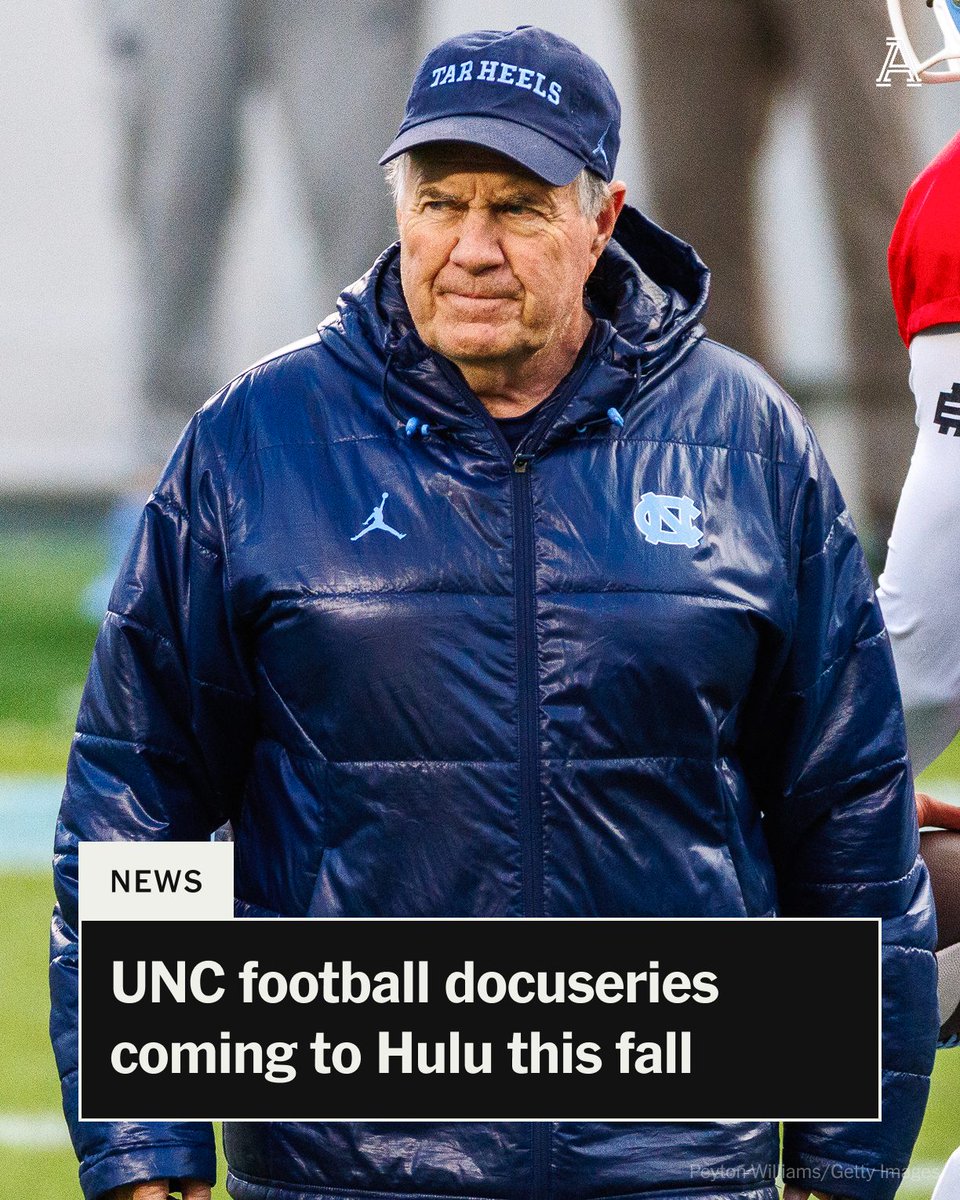 UNC Tar Heels Football to Be Featured in Season-Long Hulu Docuseries During Bill Belichick’s ...