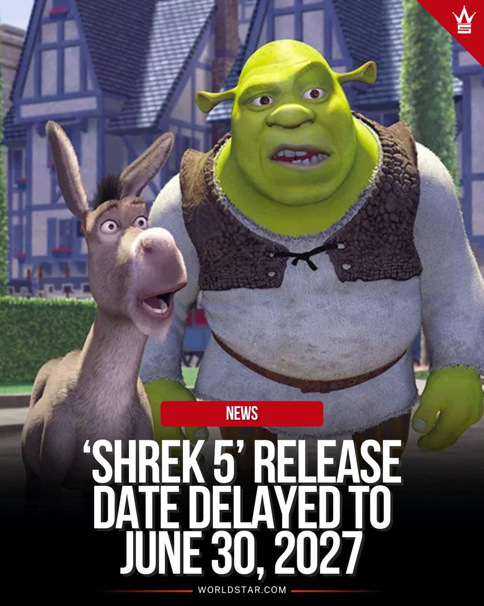 Universal and DreamWorks Delay 'Shrek 5' Release Over Six Months to ...