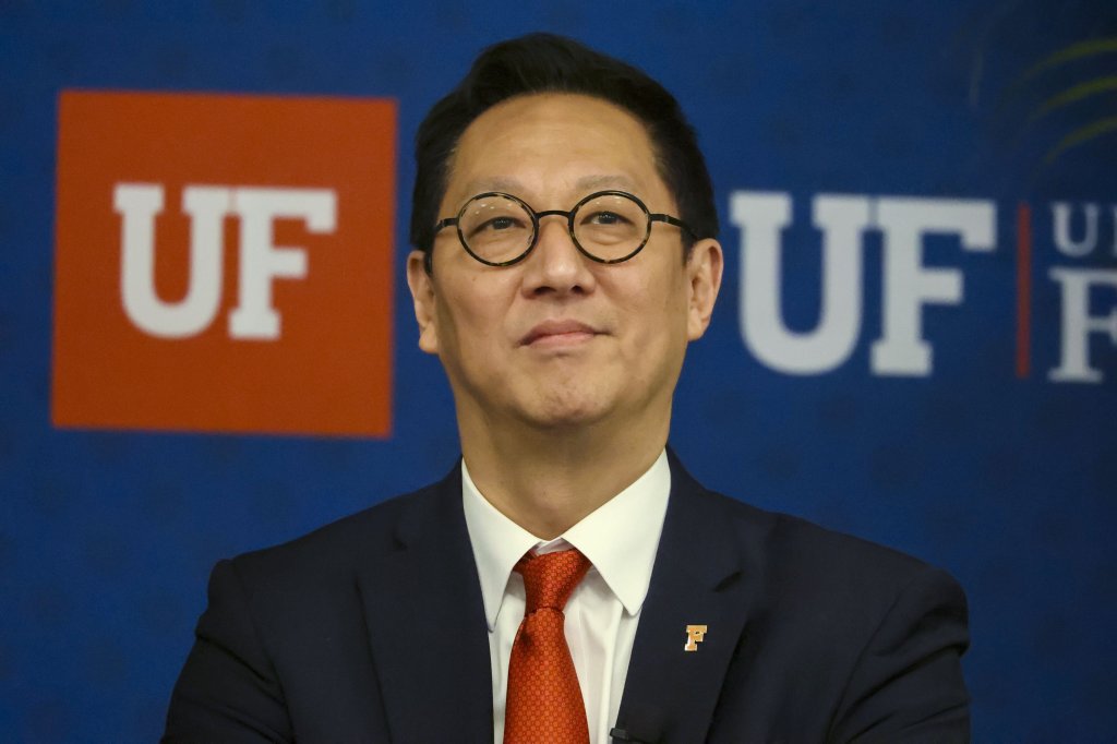 University of Florida Names Santa Ono President Amid Mori Hosseini ...