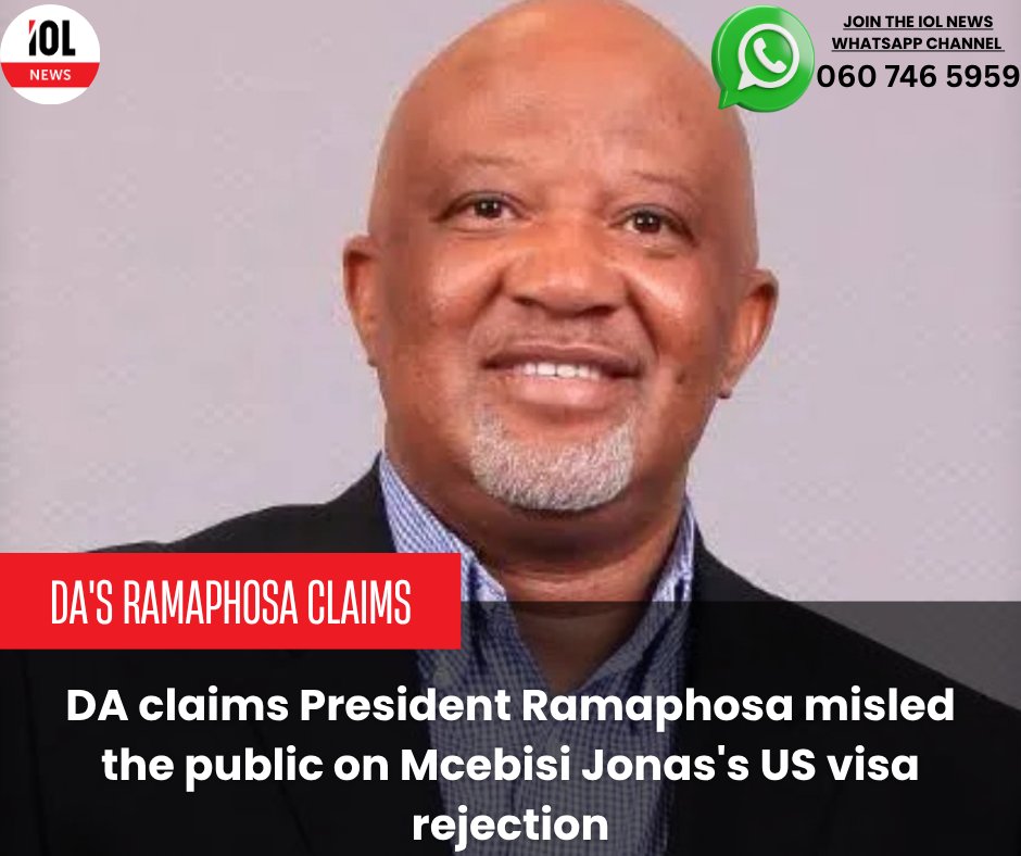 US Denies Visa and Rejects Credentials for South African Envoy Mcebisi Jonas in May 2025 ...
