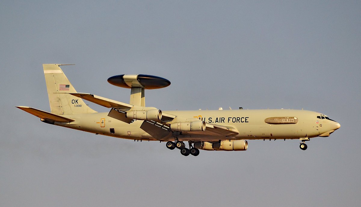 US Deploys E-3 Sentry AWACS and B-1B Lancers to Middle East and Asia ...