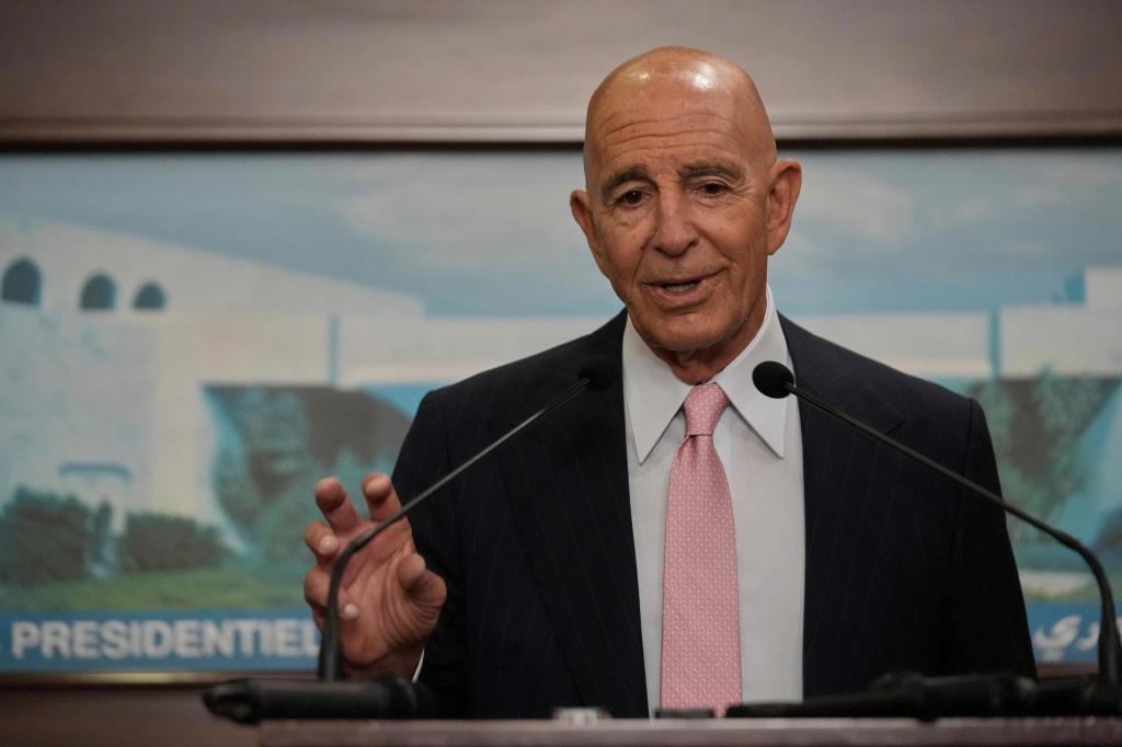 US Envoy Tom Barrack Urges Israel to Comply with 2024 Ceasefire as Lebanon Commits to Disarming ...