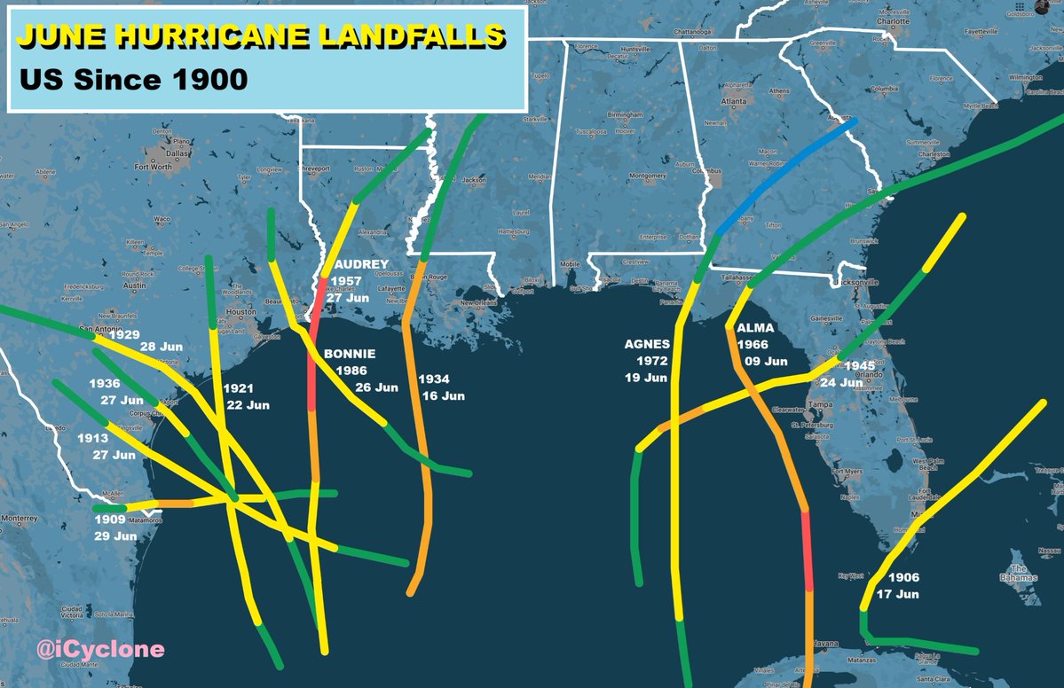 US Gulf Coast Has Ten Major Hurricanes Since 2017; Four Category Five ...