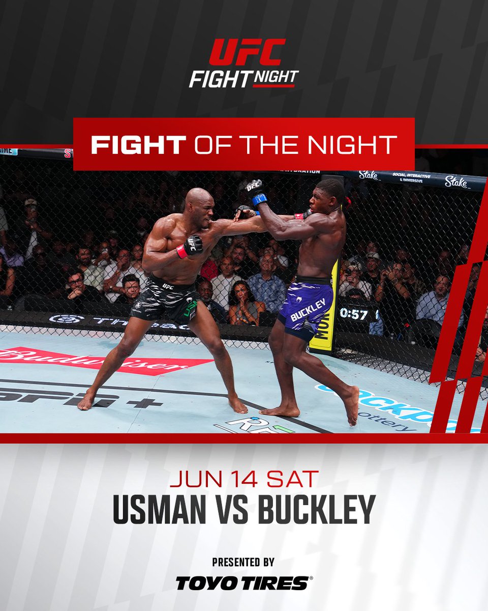 Usman Dominates Buckley by Unanimous Decision, Takes Fight-of-Night at ...