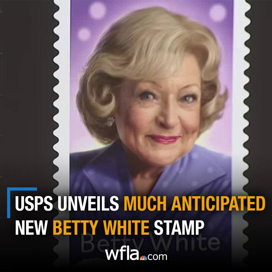 USPS Unveils Forever Stamp Honoring Betty White at LA Zoo Ceremony on ...