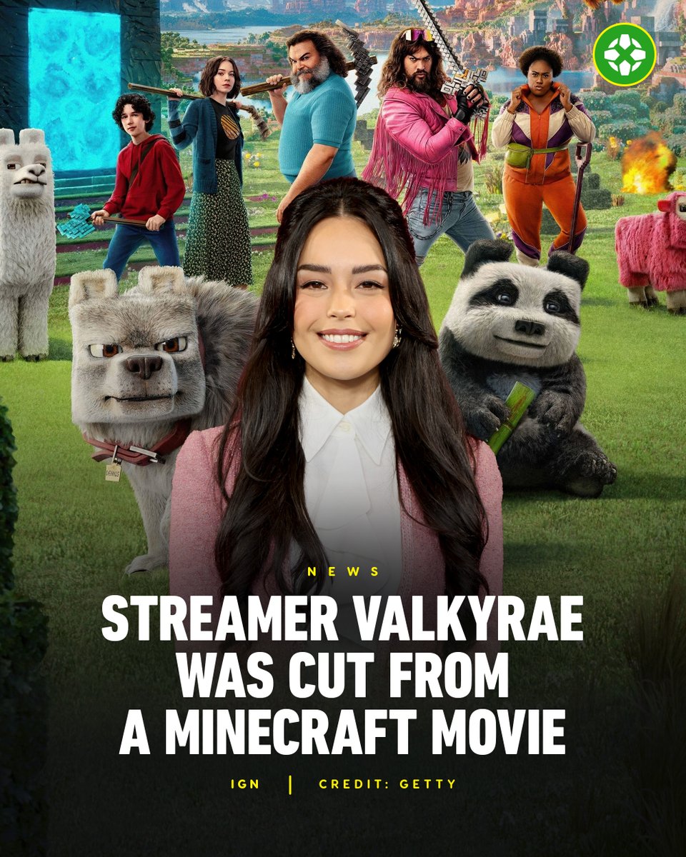 Valkyrae Confirms 30 Seconds Cameo Cut from 'A Minecraft Movie' Amid ...