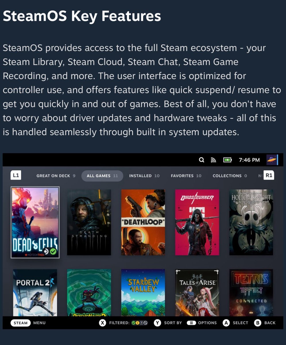 Valve Releases SteamOS 3.7.8 With VRR, Battery Limit, AMD Handhelds, Legion Go, ROG Ally Support ...