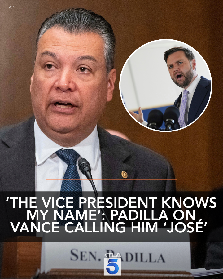 Vance Defends LA Troops, Misnames Sen. Padilla, Drawing California ...