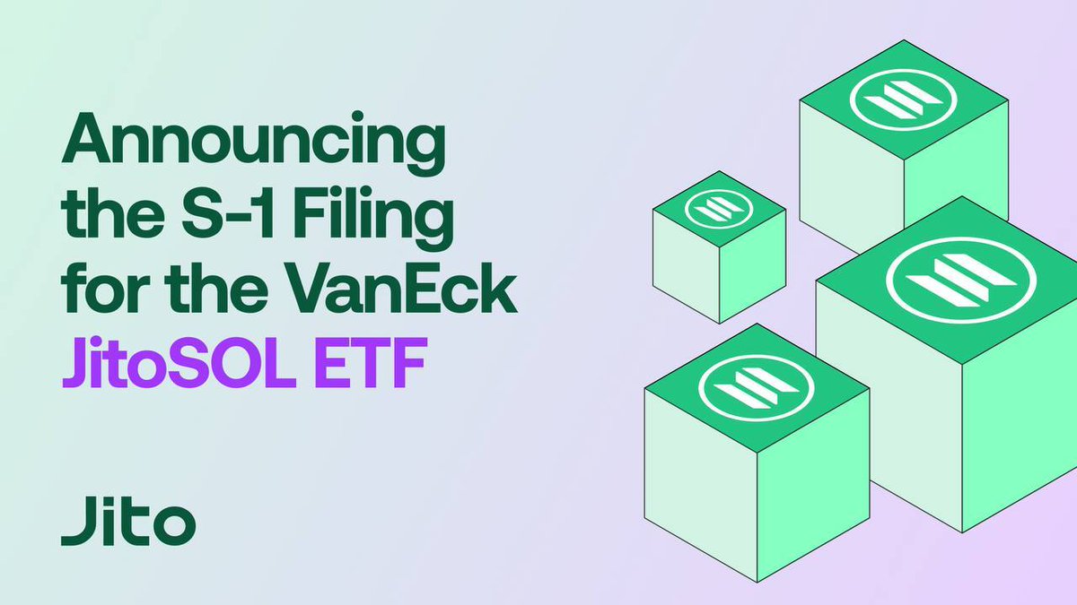 VanEck Files S-1 for First Spot Solana ETF Backed by JitoSOL With $89B ...