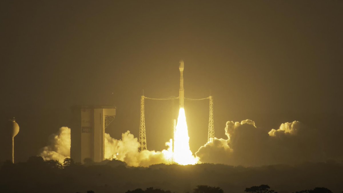 Vega C Rocket Launches MicroCarb and Four CO3D Satellites for CNES from ...