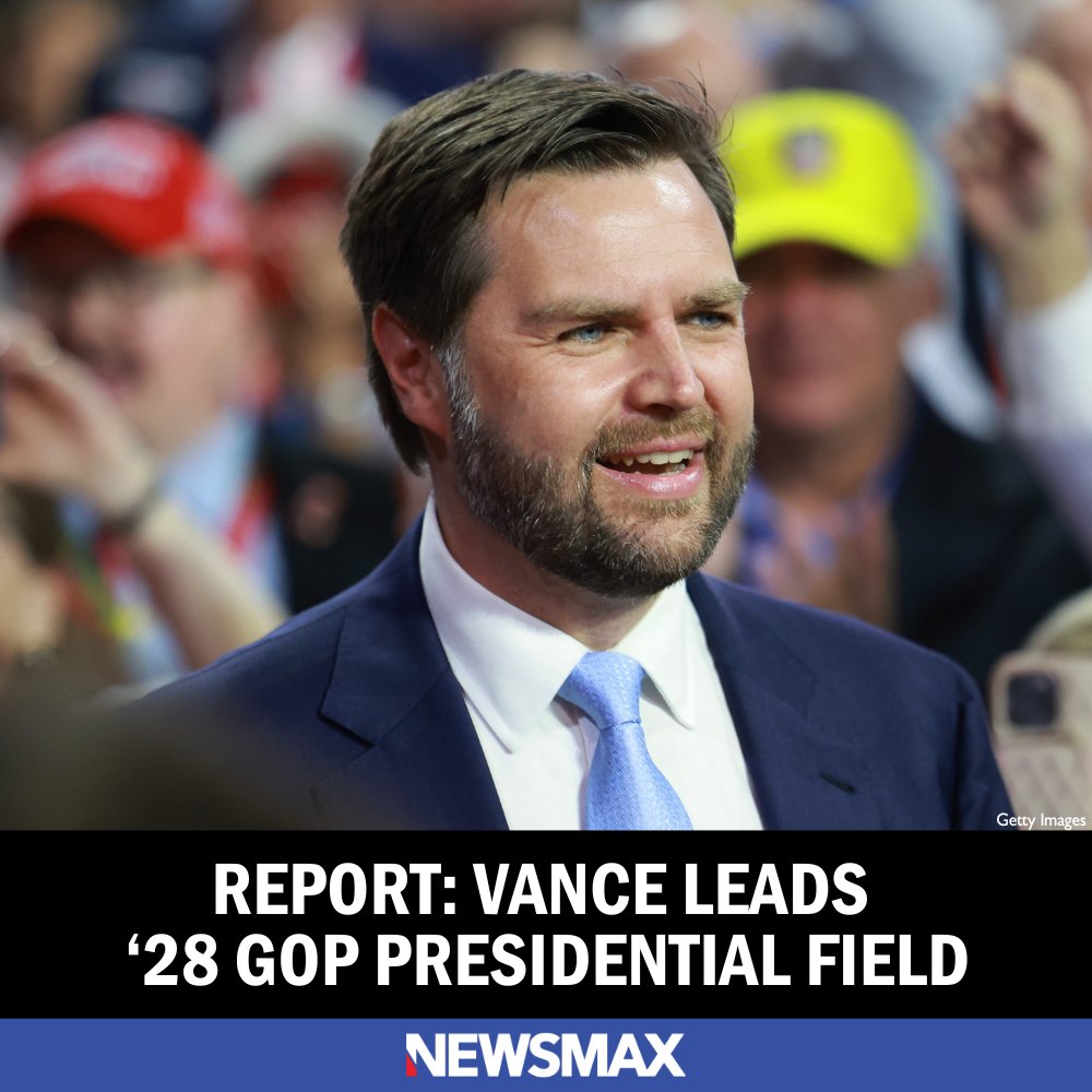 Vice President J.D. Vance Leads 2028 GOP Primary with 35% Overall, 53% ...