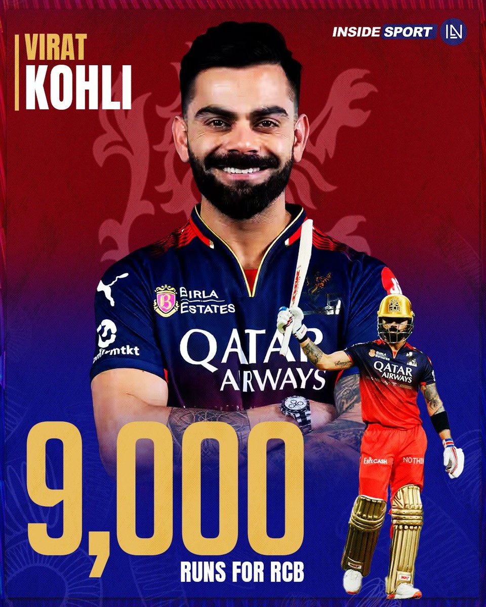 Virat Kohli Scores 9,000 T20 Runs for RCB, Five IPL Seasons 600+ Runs Ahead of IPL 2025 ...