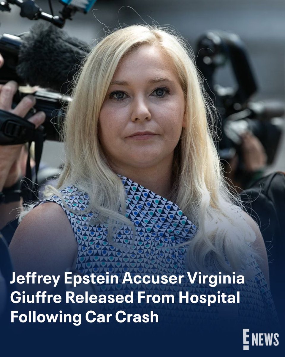 Virginia Giuffre Released from Hospital After Six Days Following Car ...