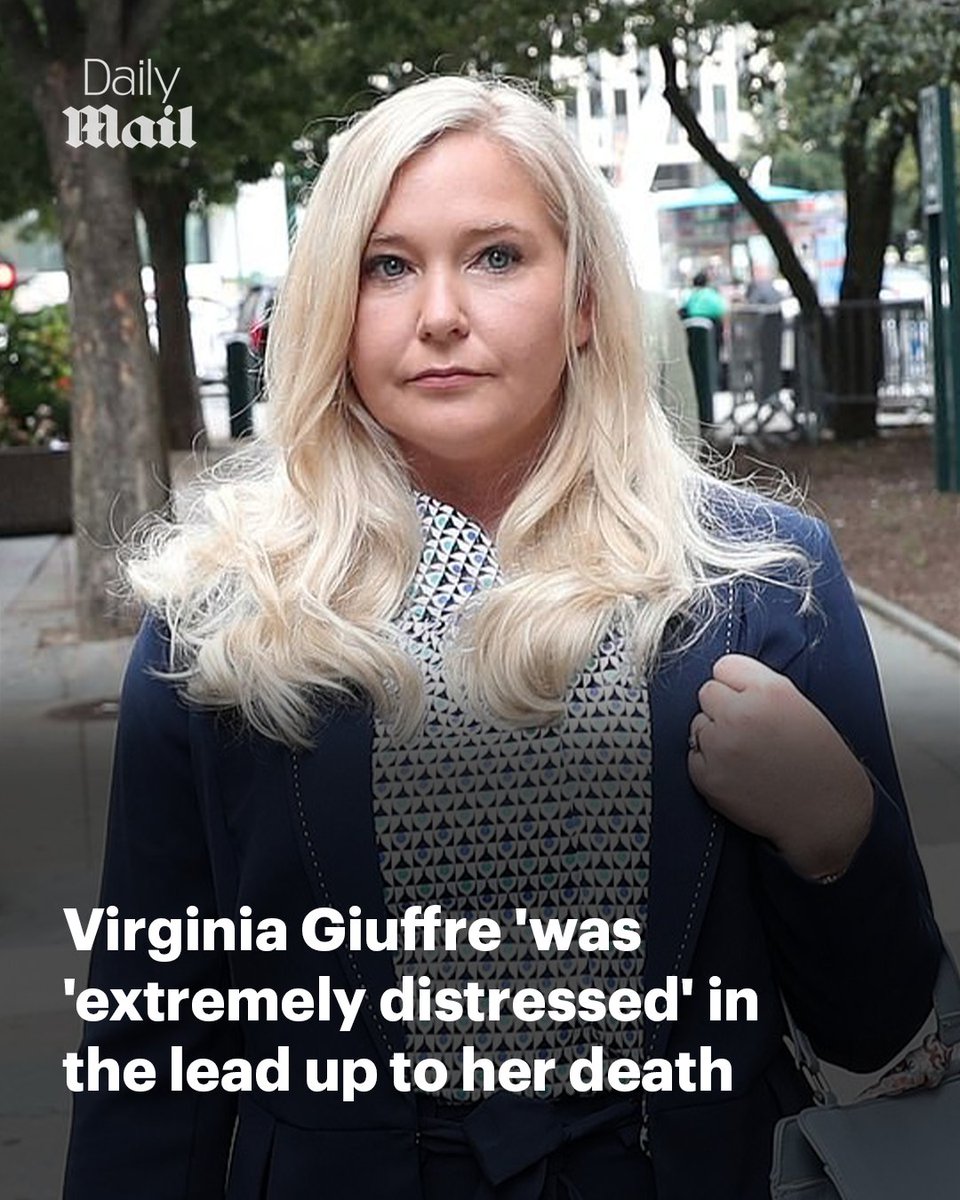 Virginia Giuffre's Suicide Prompts Demand for Epstein Files Release by May 16 | DeepNewz Epstein ...