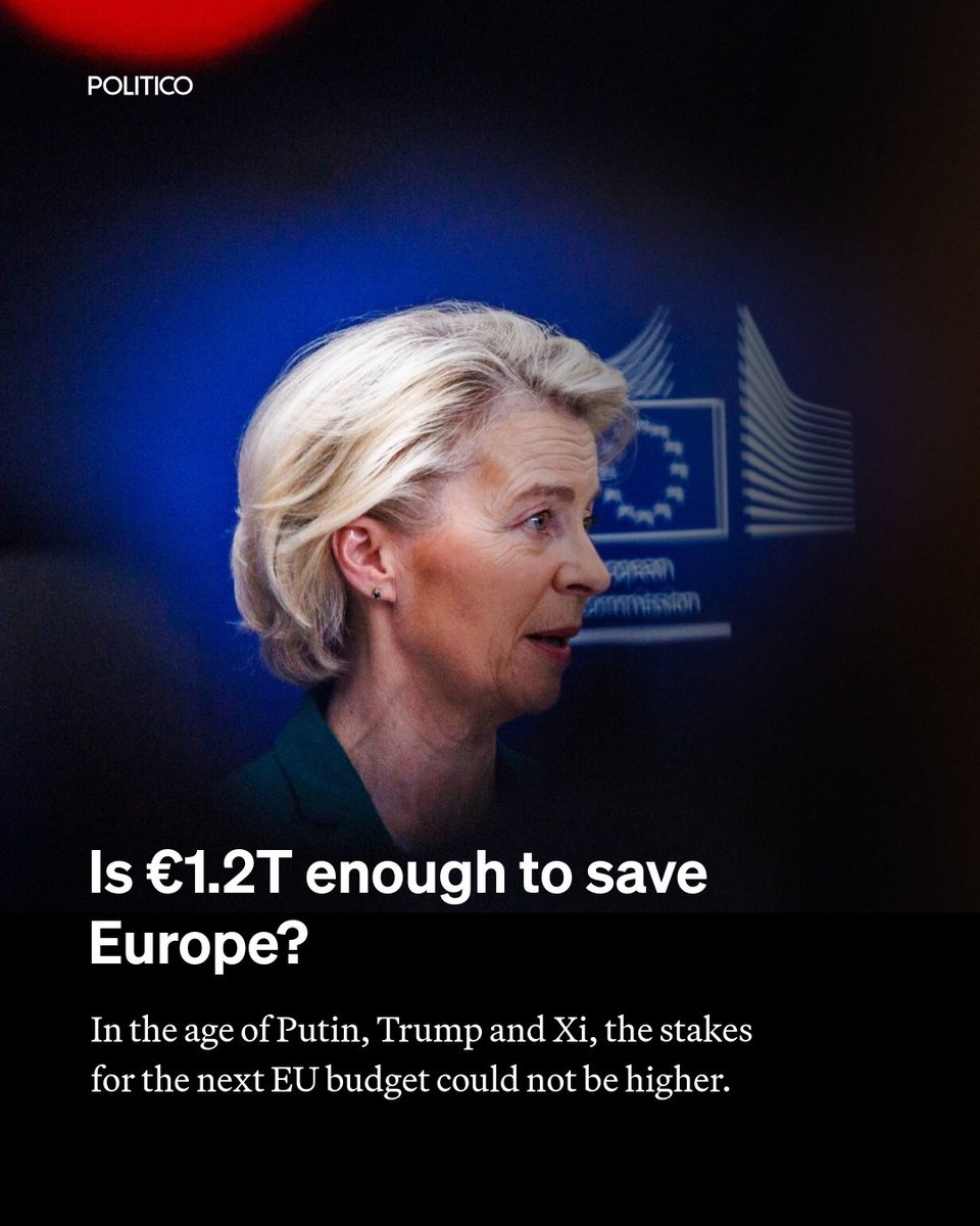 Von der Leyen Unveils €2 Trillion EU Budget Blueprint for 2028-34 ...