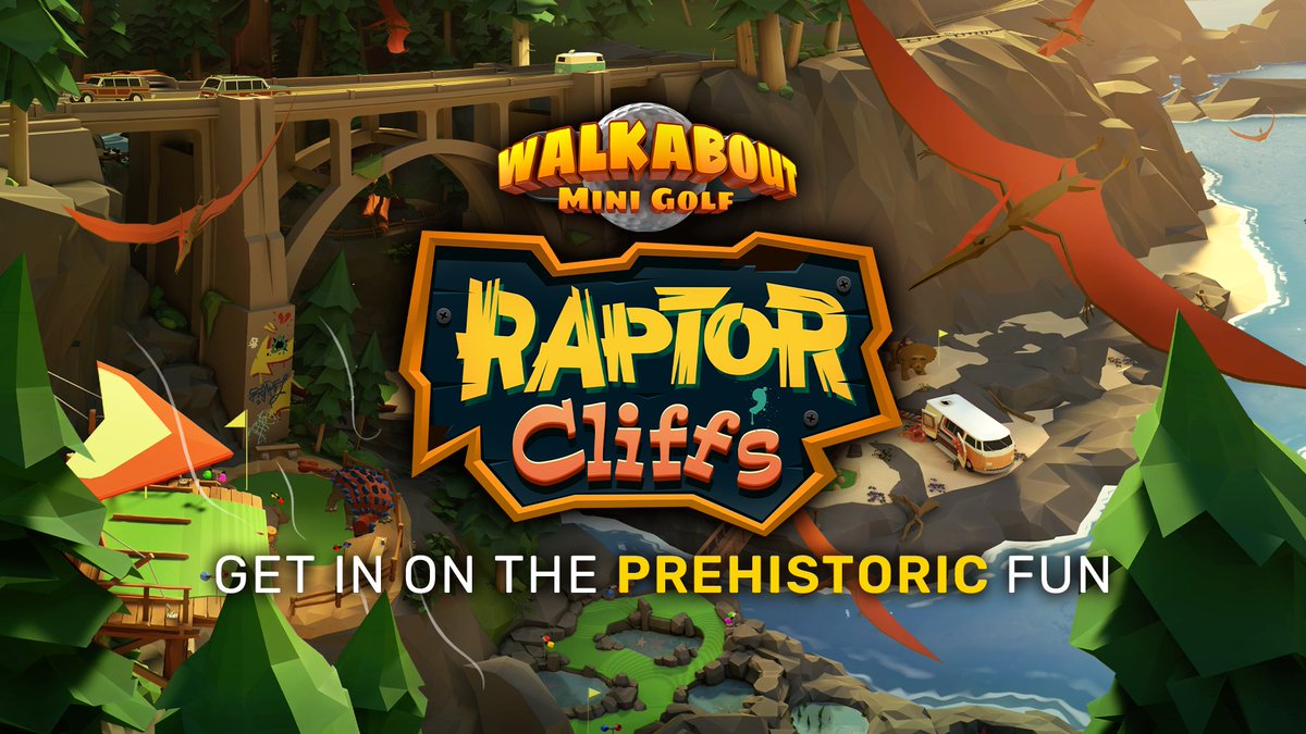 Walkabout Mini Golf Launches Dinosaur-Themed 33rd Course Raptor Cliff's ...
