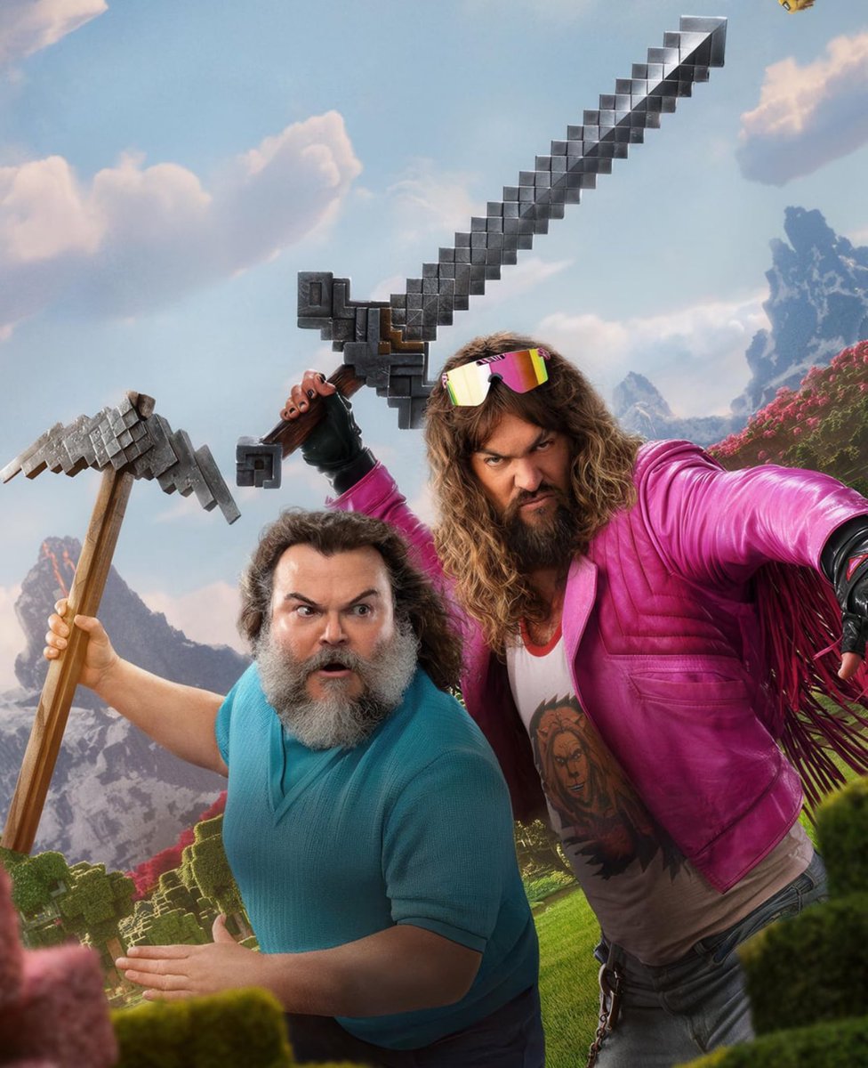 Warner Bros.' A Minecraft Movie, Directed by Jared Hess and Starring Jack Black and Jason Momoa ...