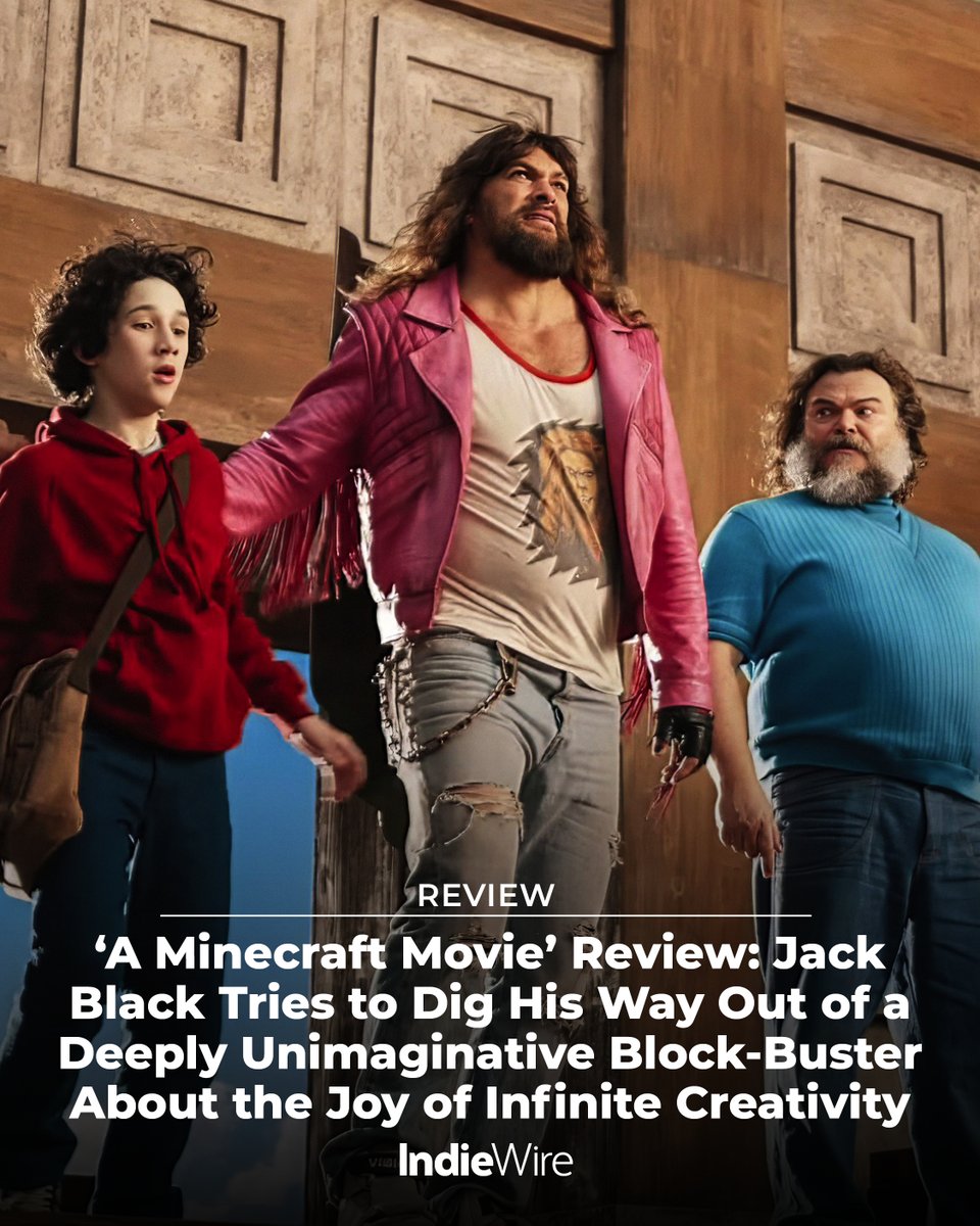 Warner Bros Releases 'A Minecraft Movie' Starring Jack Black and Jason Momoa Amid Mixed Reviews ...