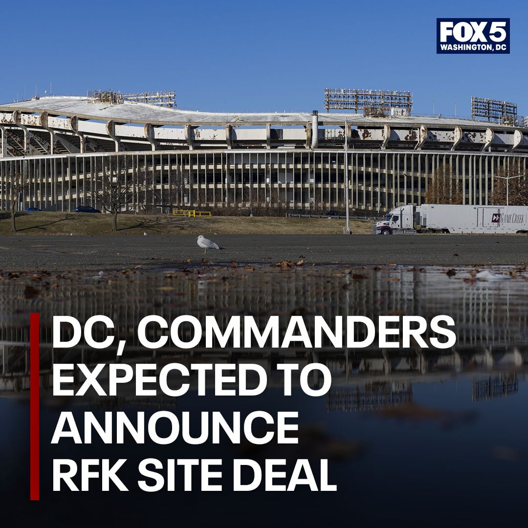 Washington Commanders and D.C. Agree on $3 Billion Stadium at RFK Site ...