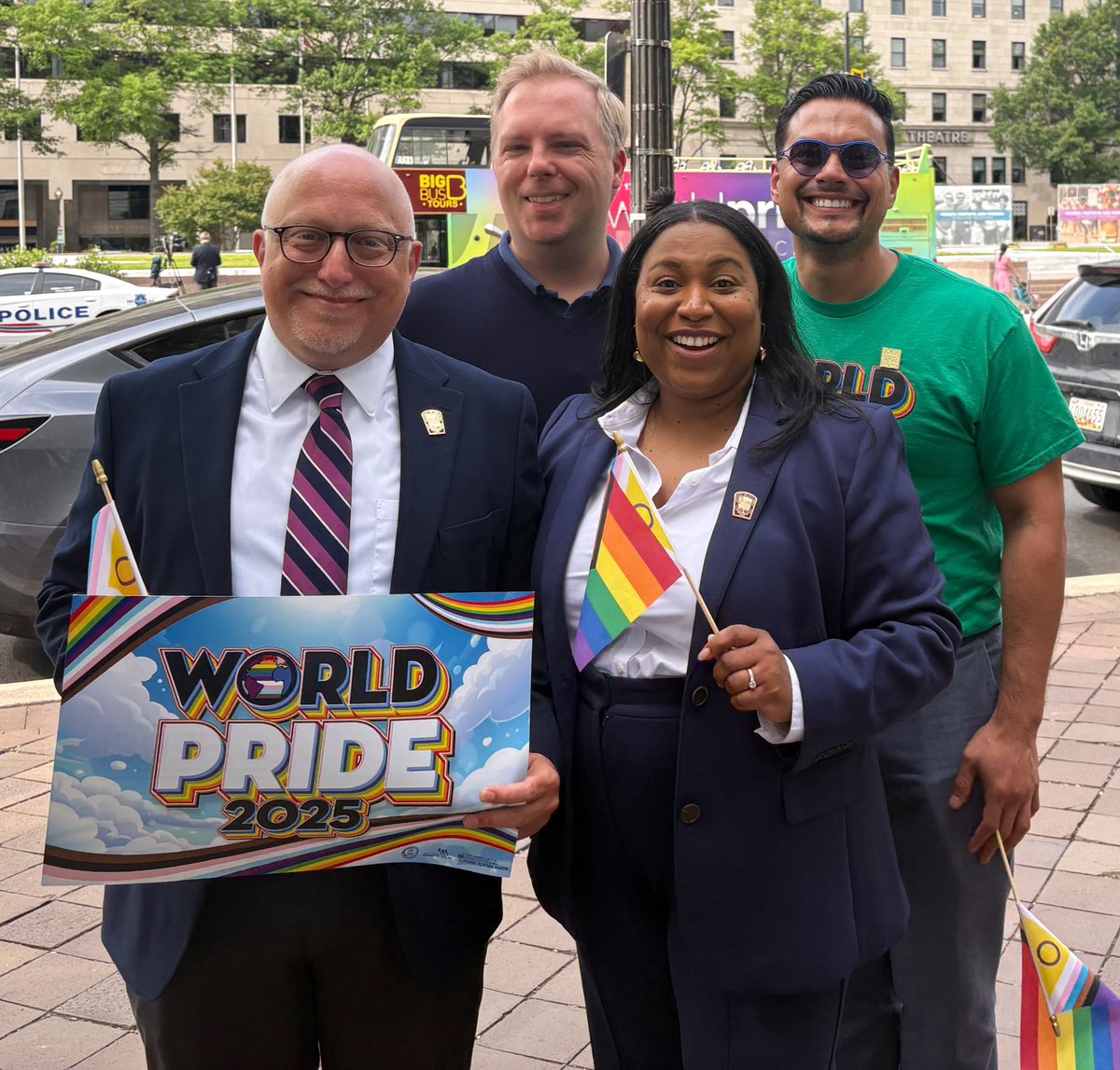 Washington, D.C. Launches WorldPride 2025 with Pride Flag Raising ...