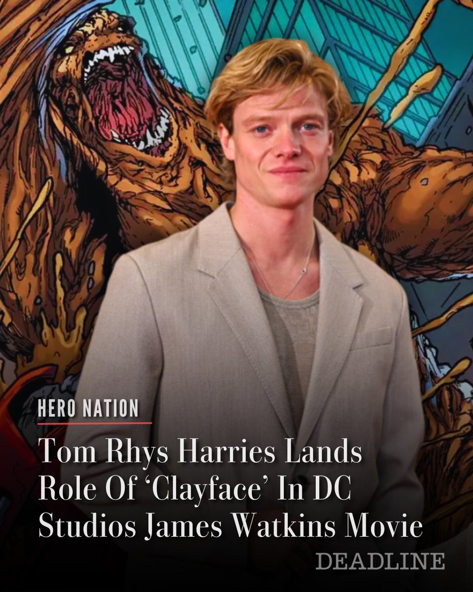 Welsh Actor Tom Rhys Harries Cast as Clayface in DC Studios Film ...