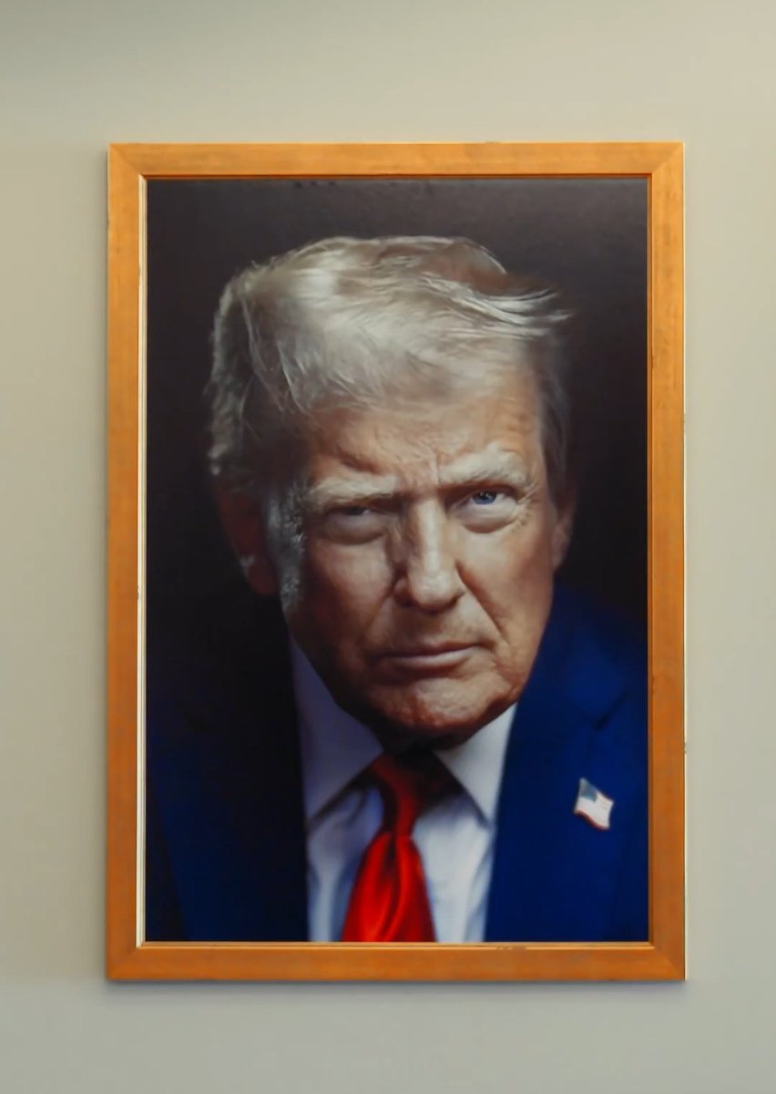 White House Reveals New Official Portrait of President Trump on June 2 ...