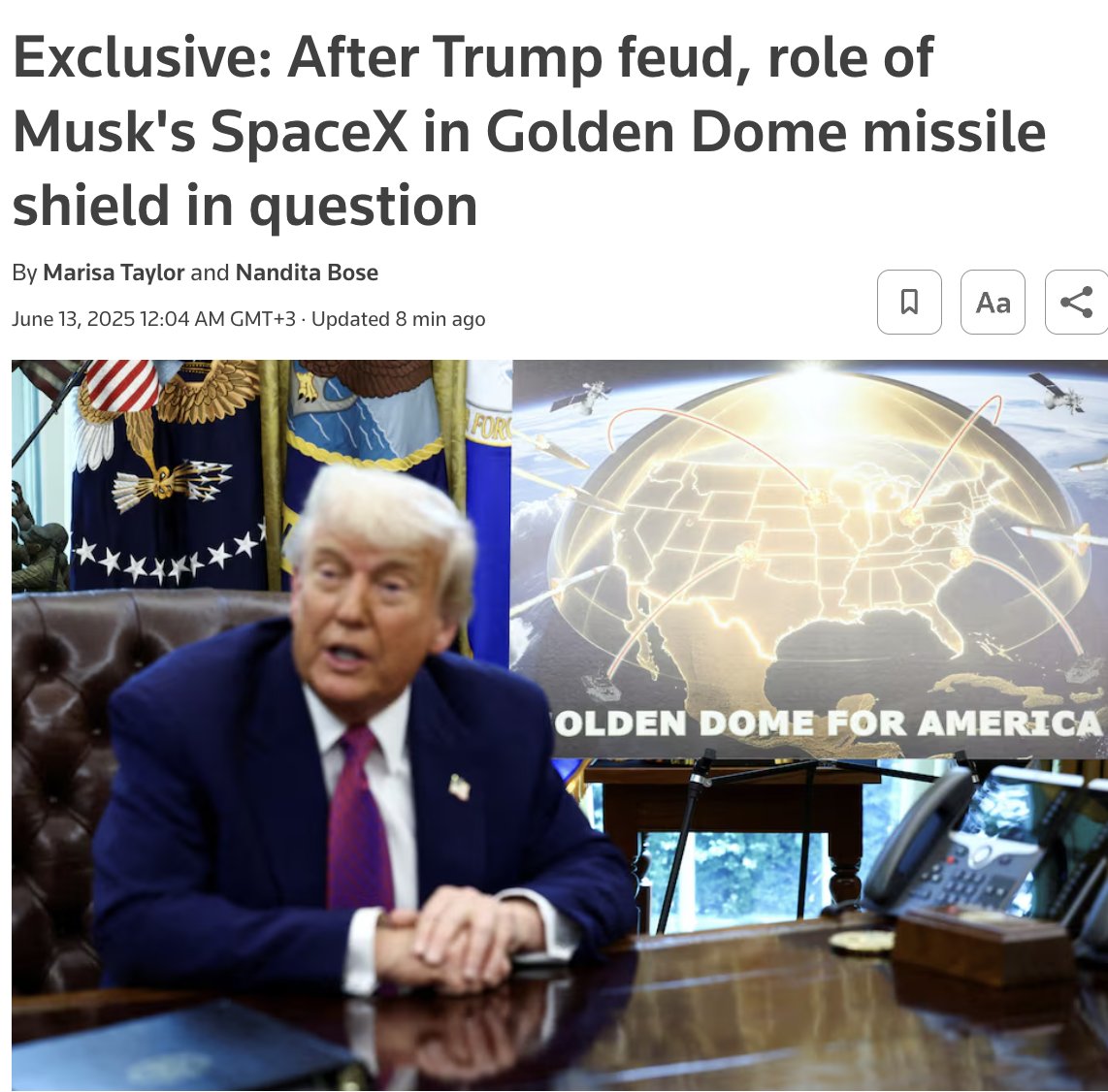 White House Reviews SpaceX Contracts as Trump-Musk Feud Puts $175 ...