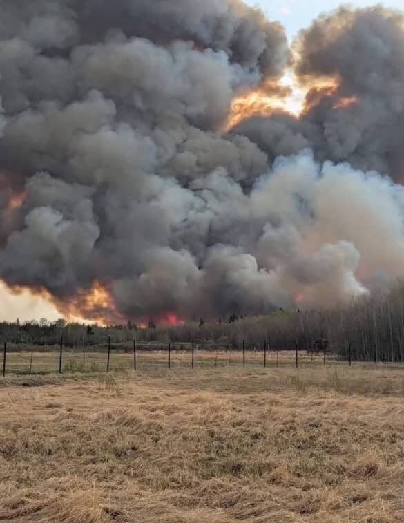 Wildfires in Alberta and Saskatchewan Burn Thousands of Acres, Prompt ...