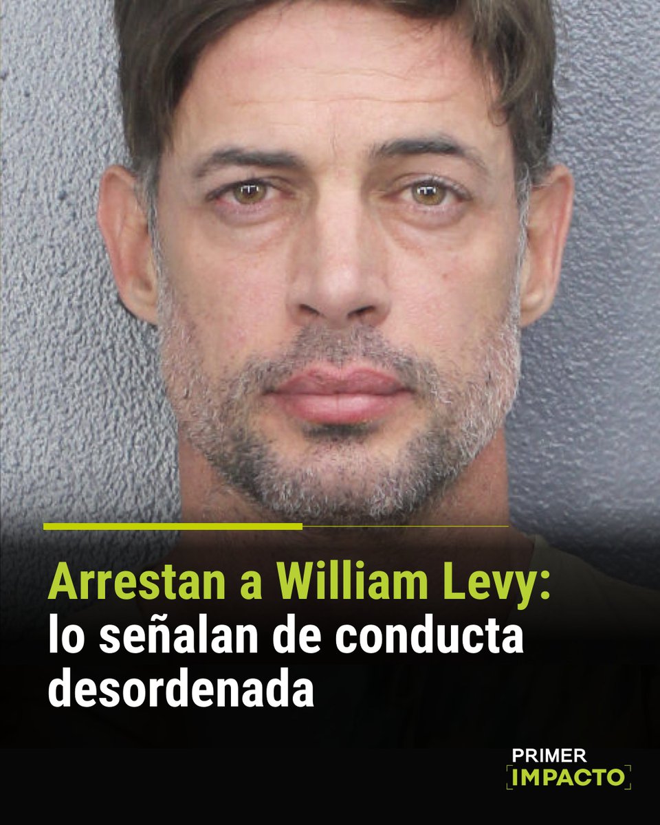 William Levy Arrested in Florida on Public Intoxication, Disorderly Conduct, and Trespassing ...