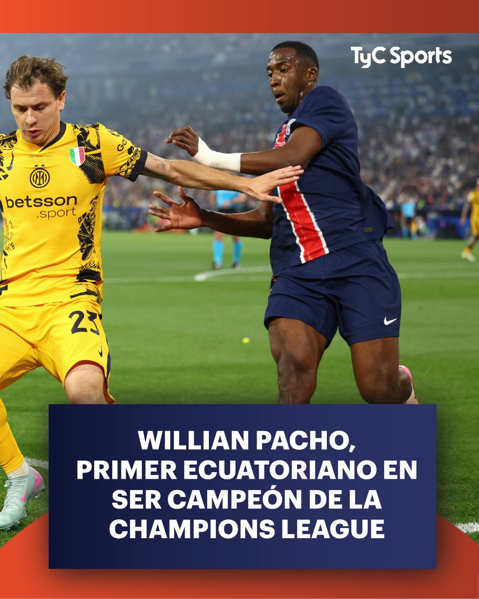 Willian Pacho First Ecuadorian to Win Champions League with PSG in 5-0 ...