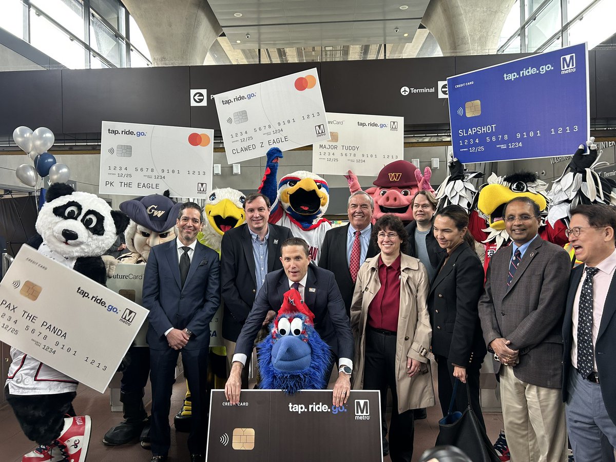 WMATA Launches Tap. Ride. Go. Contactless Payment System for Metrorail ...