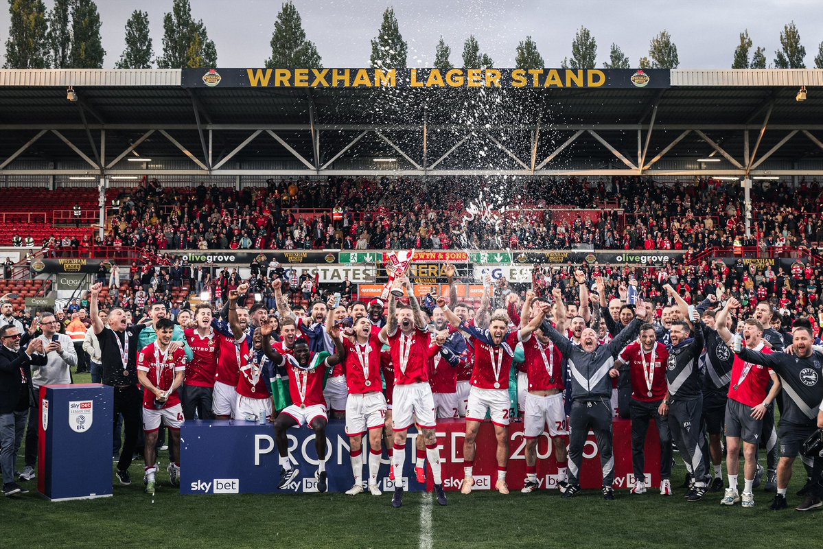 Wrexham AFC Earns Third Promotion, Allyn Family Invests £1.5 Billion ...