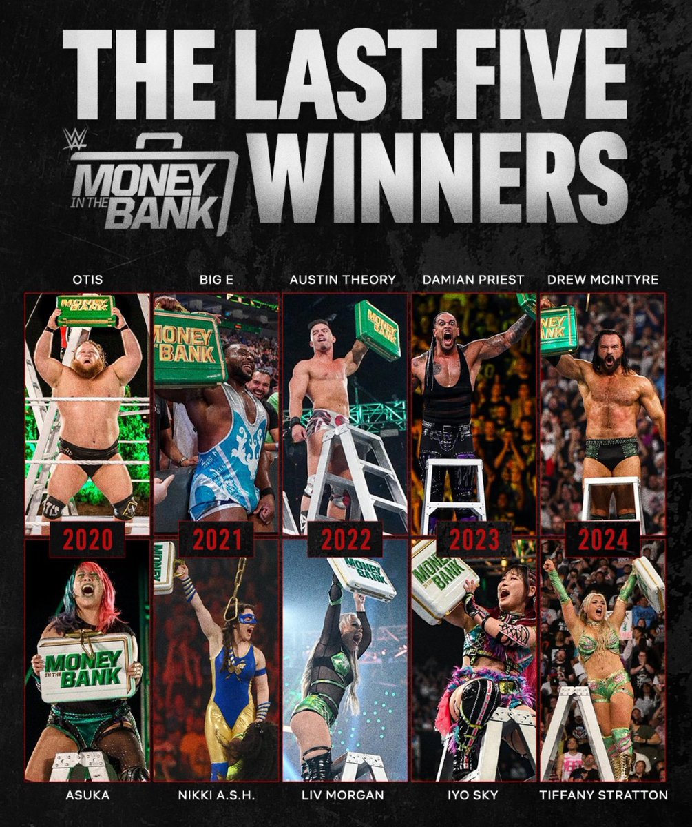 WWE Money in the Bank 2025: Ladder Match Fields Set, Cena's Farewell at ...
