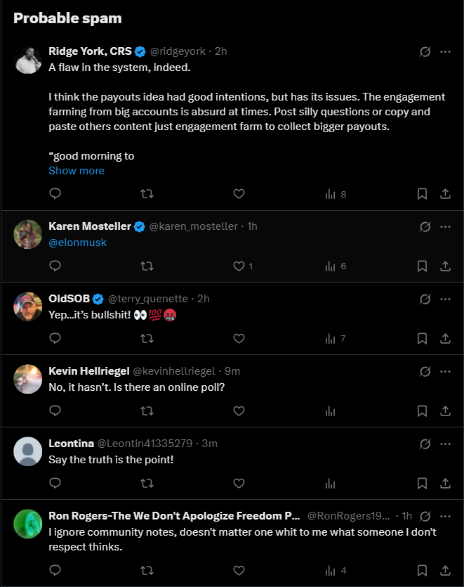 X Flags Legitimate Replies as Probable Spam, Affecting Paying ...