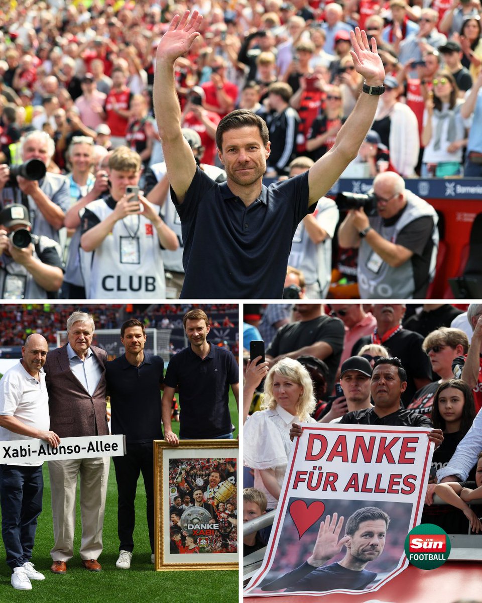 Xabi Alonso Departs Bayer Leverkusen Amid Emotional Farewell, Set to ...