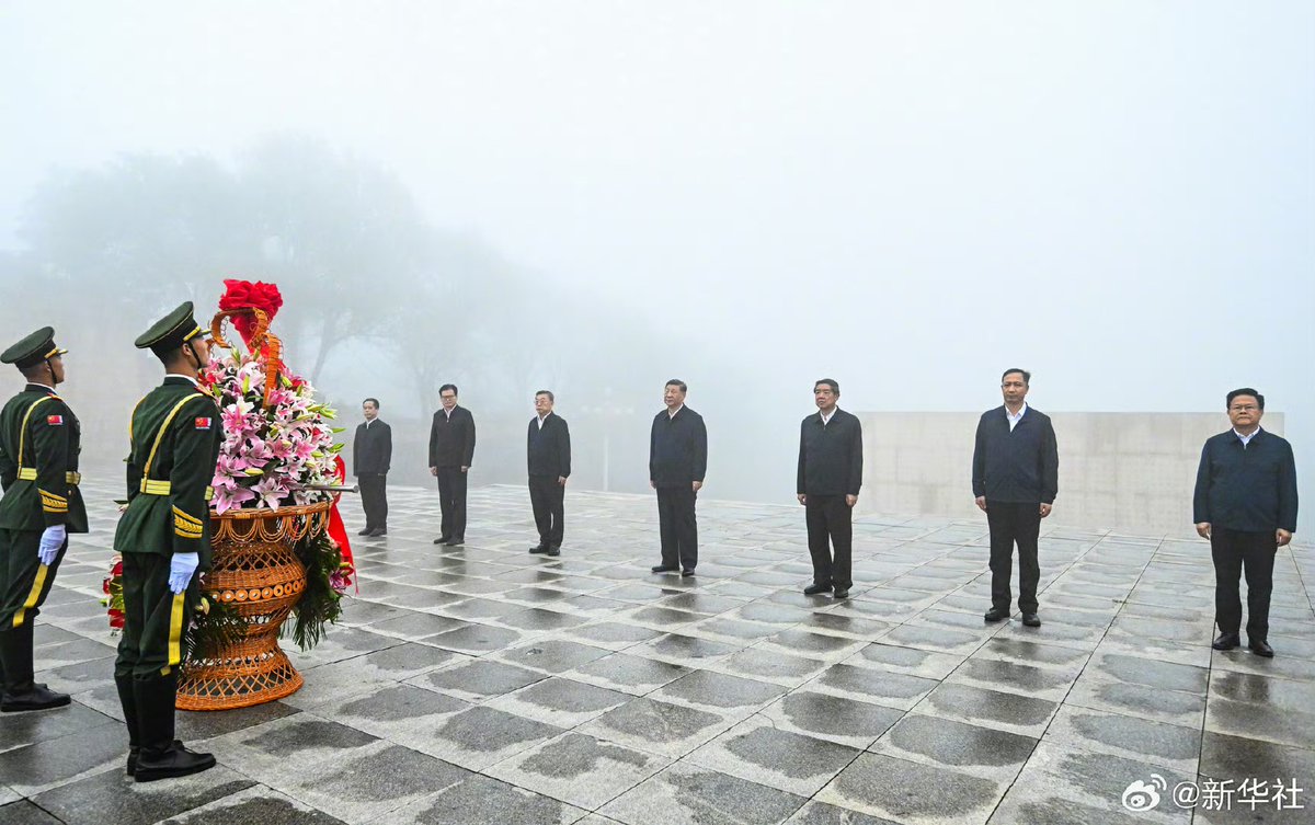Xi Jinping Honors Hundred-Regiment Campaign Martyrs in Shanxi Visit ...