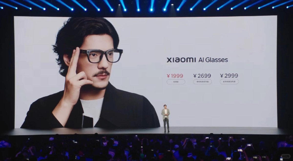 Xiaomi Launches AI Glasses With 12MP Camera, XiaoAI Assistant, 8.6-Hour ...