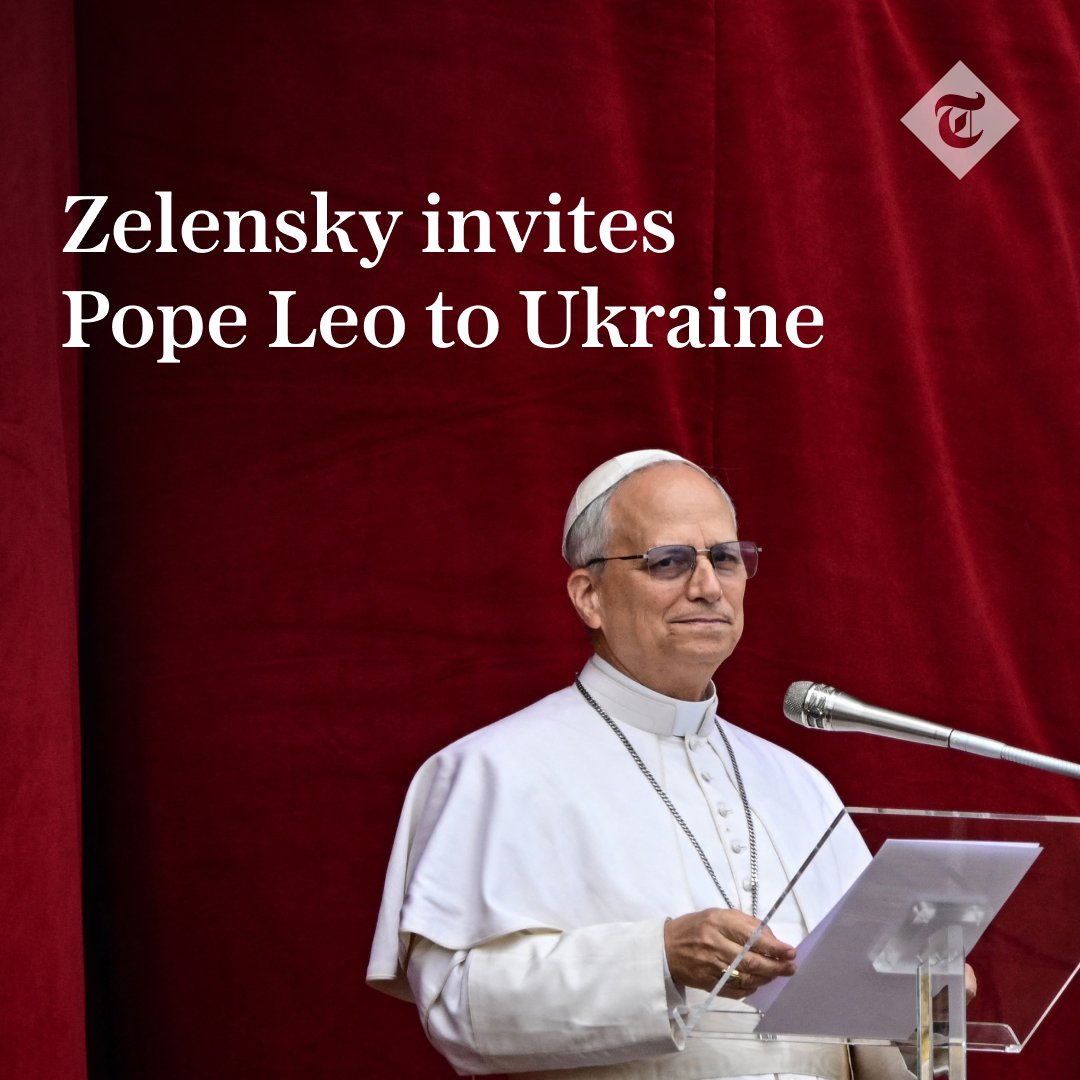 Zelensky Invites Pope Leo XIV for Apostolic Journey to Ukraine Amid 30 ...